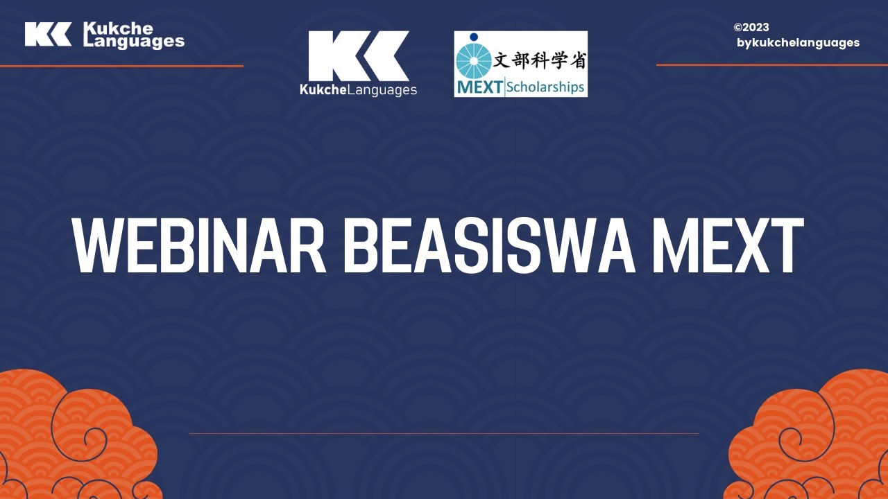 WEBINAR BEASISWA MEXT - YouTube