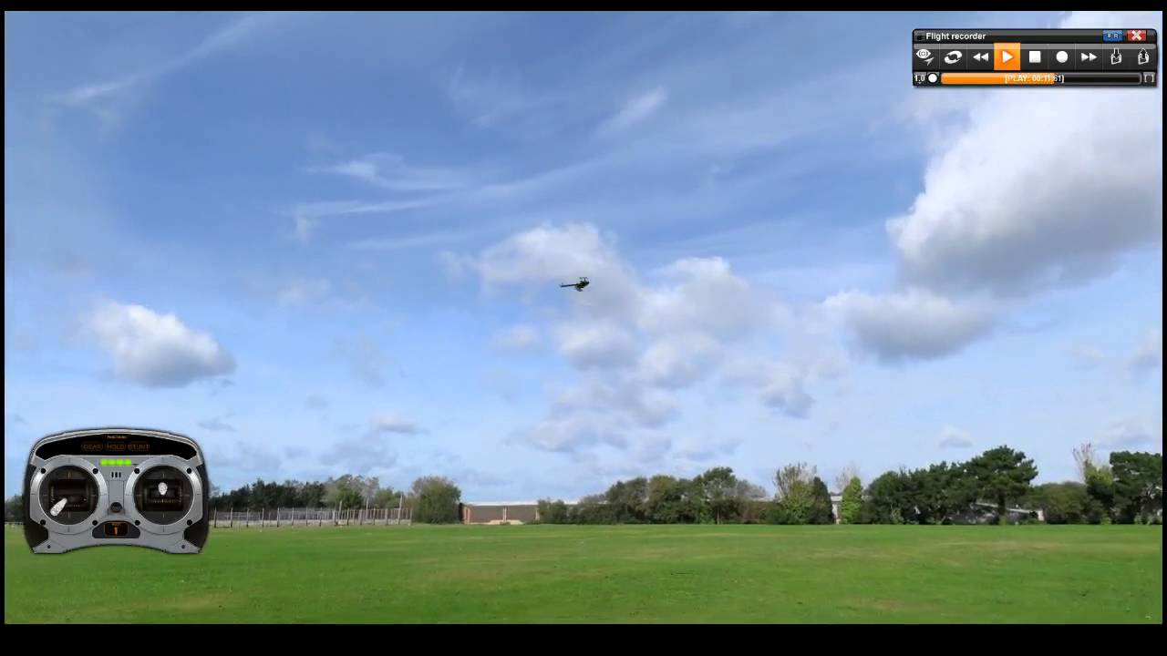 Piroflips simu phoenix RC mode 1 - YouTube