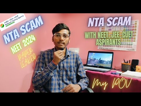 NTA SCAM NEET Result 2024 // NTA 🤡 Scammed JEE NEET CUET Aspirants ...