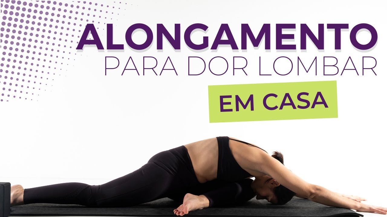 Alongamento para dor lombar - YouTube
