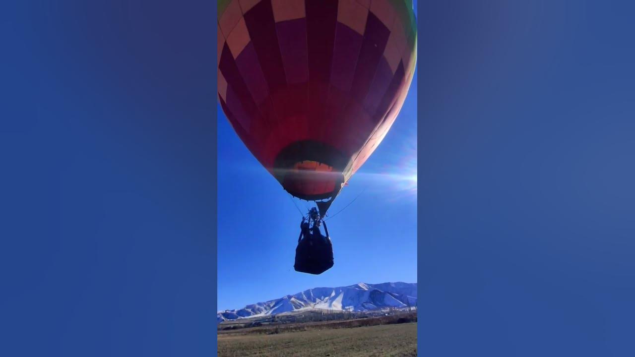 Кыргызстан 🇰🇬 Катание на воздушном шаре 😍 - YouTube