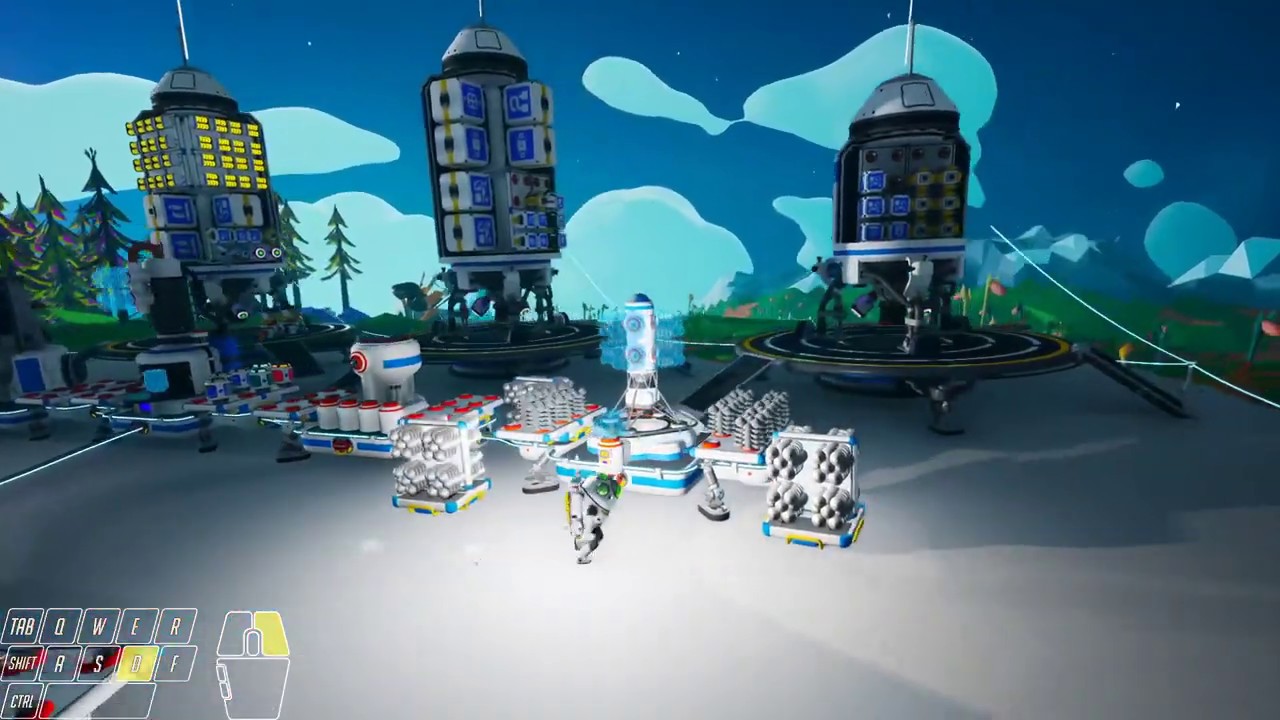 Astroneer - space port walk-through - YouTube