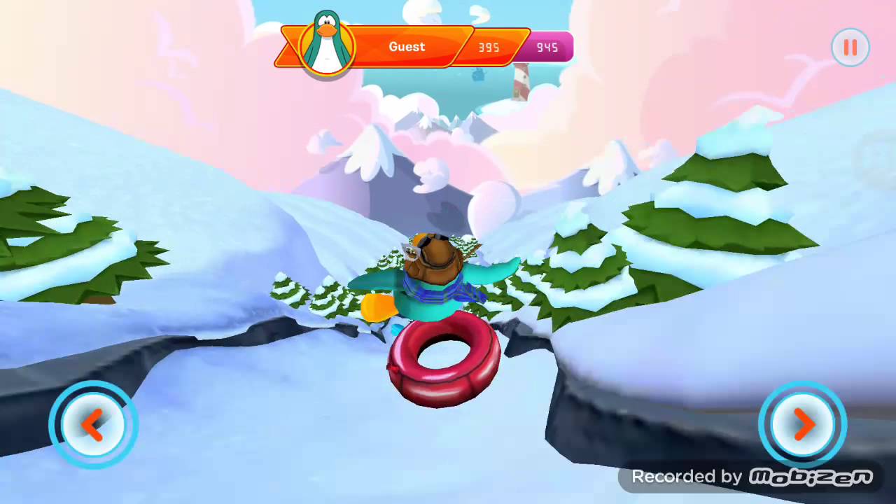 Disney Club Penguin Sled Racer Penguin - Disney Game - YouTube