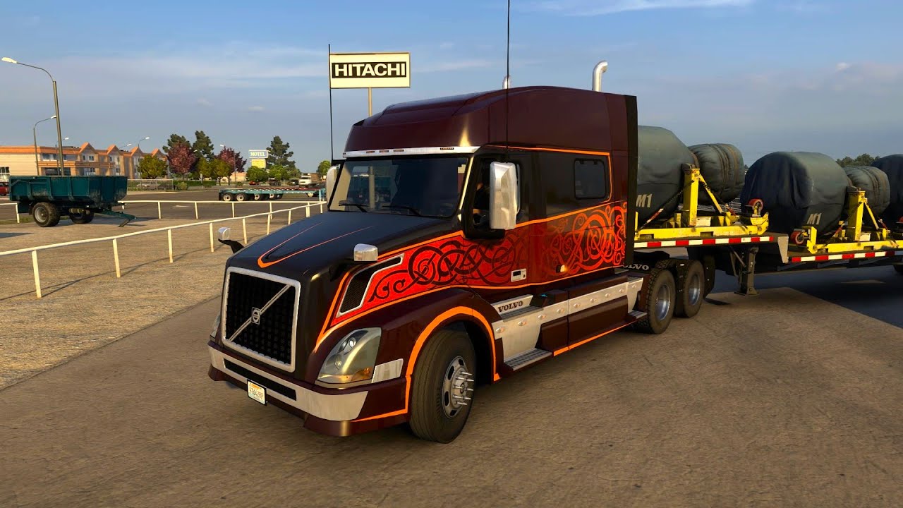 This Volvo VNL Hauled an AIRCRAFT ENGINE 😳 | ISX15 600HP Texas Run. ATS ...