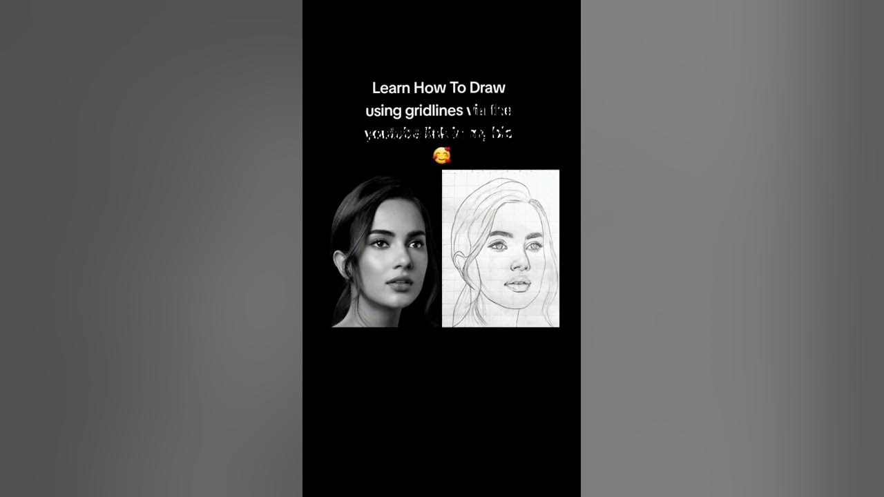 how to use grid lines for drawing - YouTube