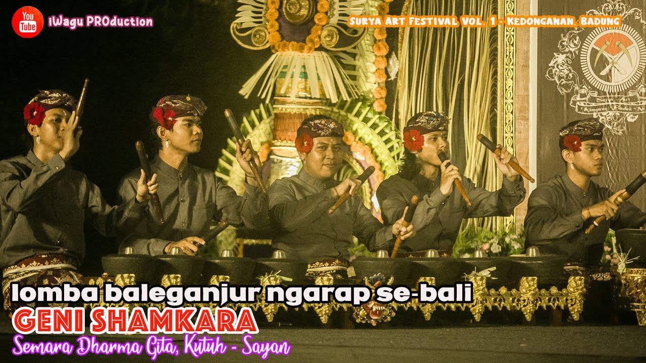 Baleganjur NGARAP "GENI SHAMKARA" - Semara Dharma Gita, Kutuh - Sayan ...