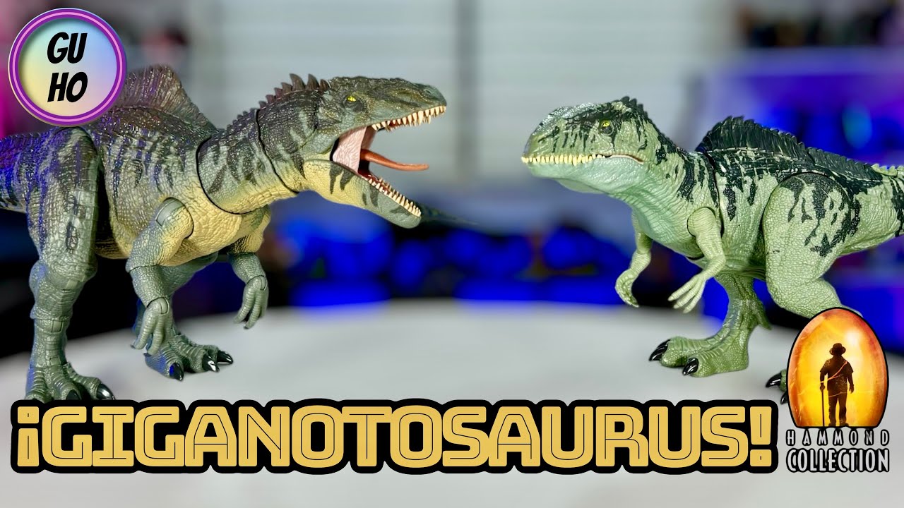 Llego el nuevo GIGANOTOSAURUS HAMMOND COLLECTION | Jurassic World ...