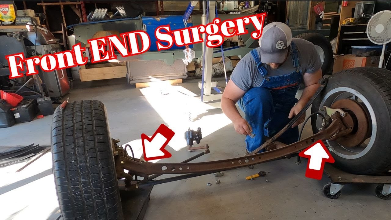 1937 Rat Rod Rebirth: Front Suspension Breakdown and Semi-Flat Black ...