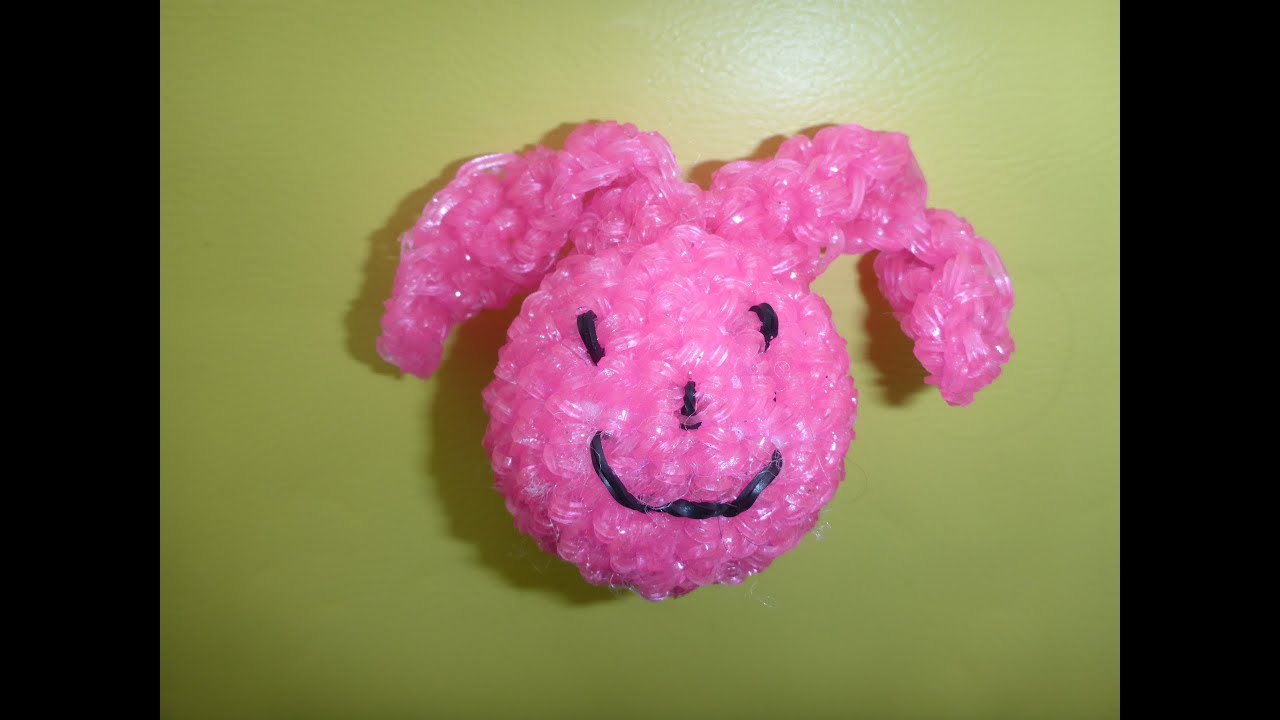 Loom Bands Rainbow Osterhase, DIY Hase Ostern Easter Bunny Anleitung ...
