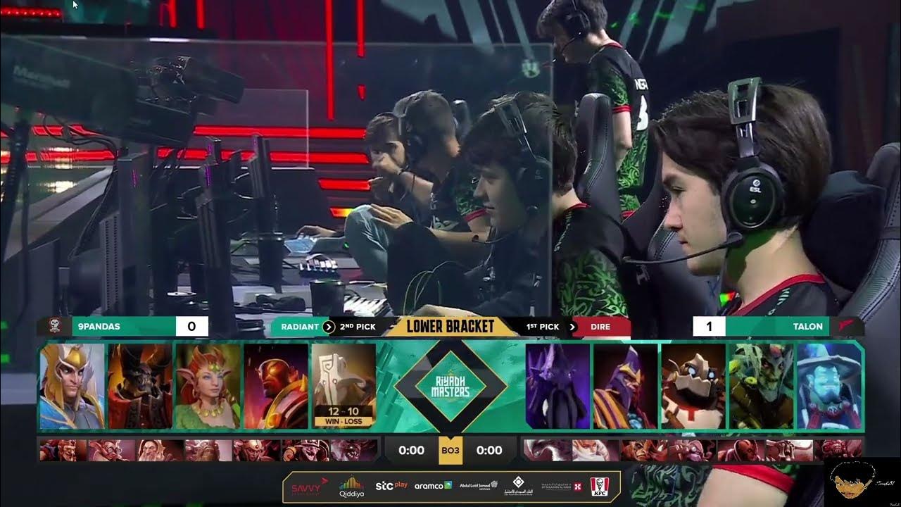 (Dota2) Talon Esports VS 9Pandas - PlayOffs Game 2 Highlights (Riyadh Masters 2023) - YouTube