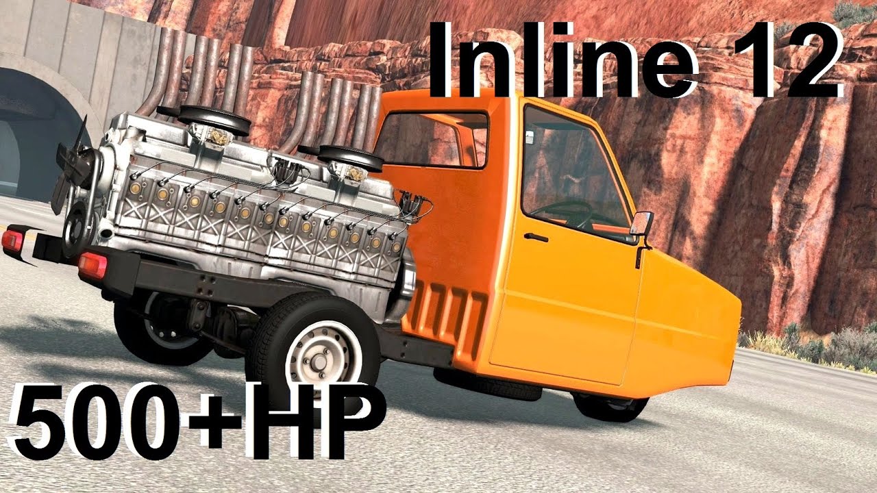 Inline 12 In The Pigeon! BeamNG. Drive - YouTube