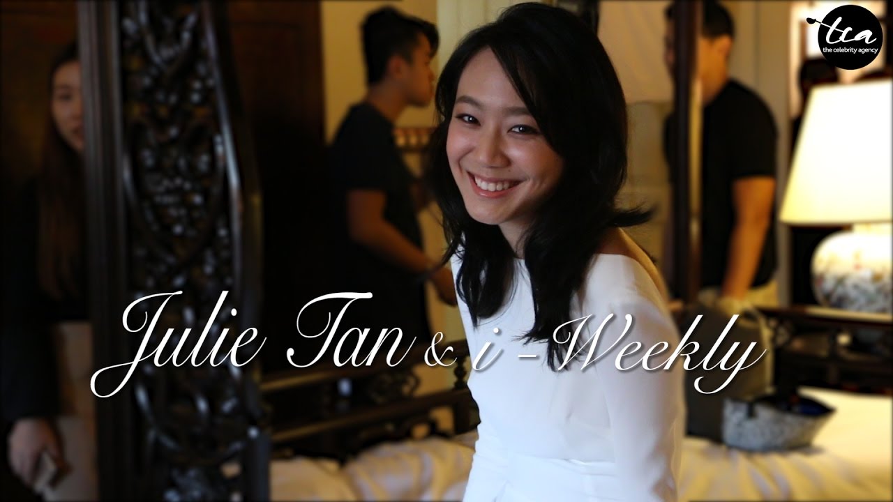 Behind the Scenes of: Julie Tan's I-Weekly Cover Shoot - YouTube