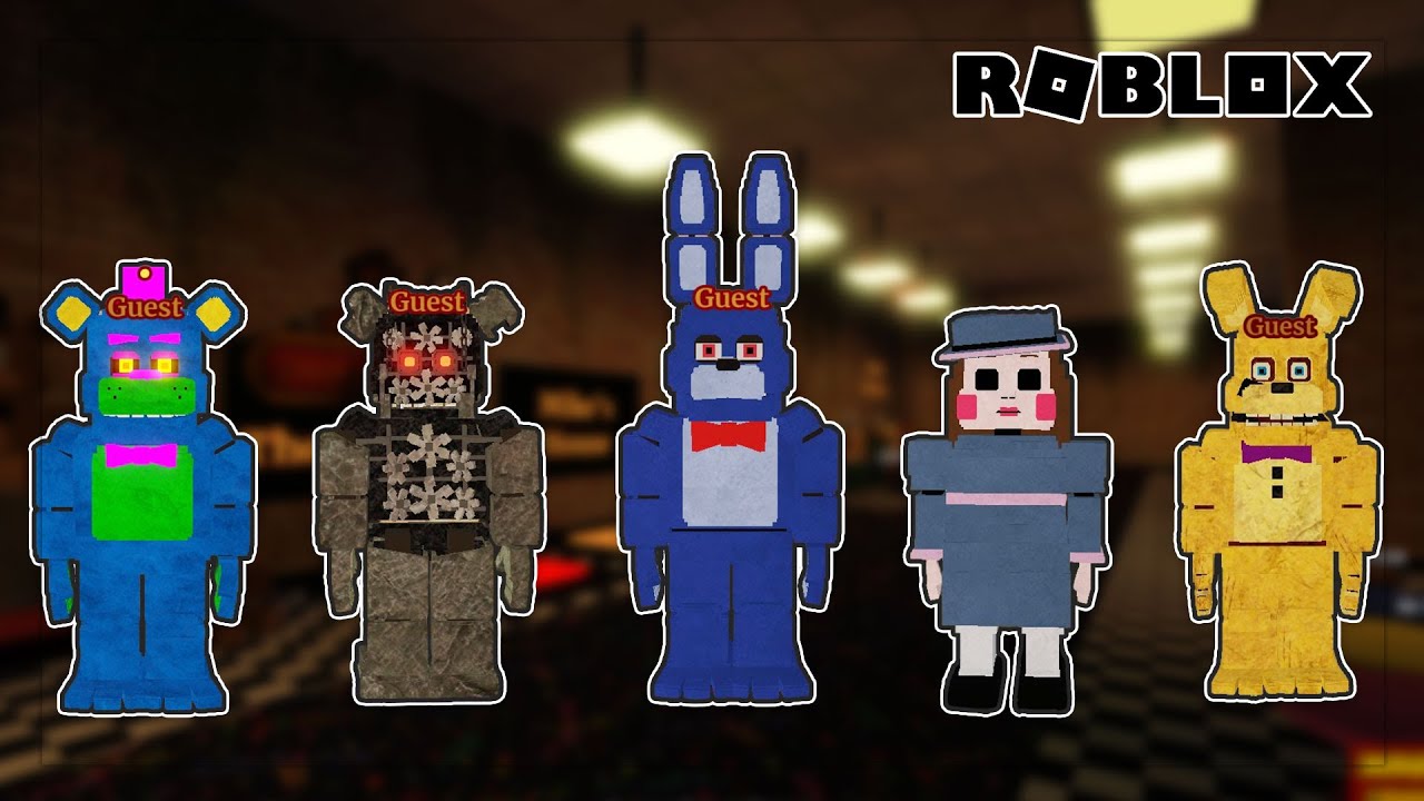 How to Get All 16 Badges in FNaF Movie RP- Roblox - YouTube