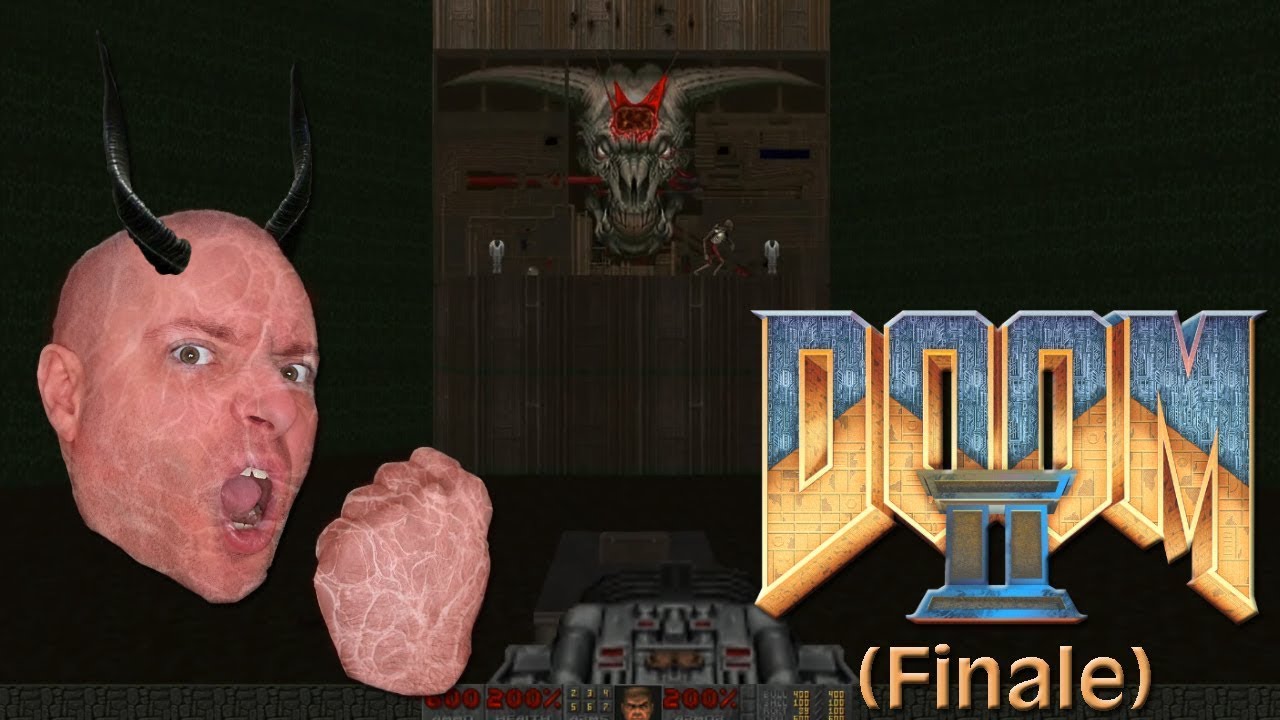 Continuing Playing Doom 2 (Finale) | Playthrough | First Time - YouTube