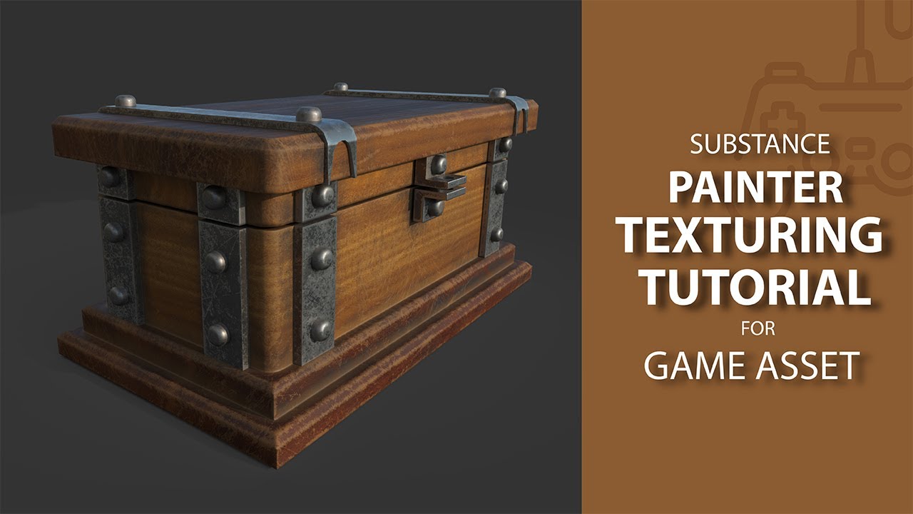 Wooden Jewellery box / Texturing in Substance Painter [Part_02] - YouTube
