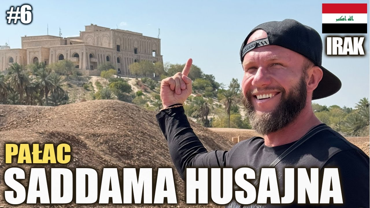 Irak - będziecie w szoku jak wyglądał pałac dyktatora Saddama Husseina ...