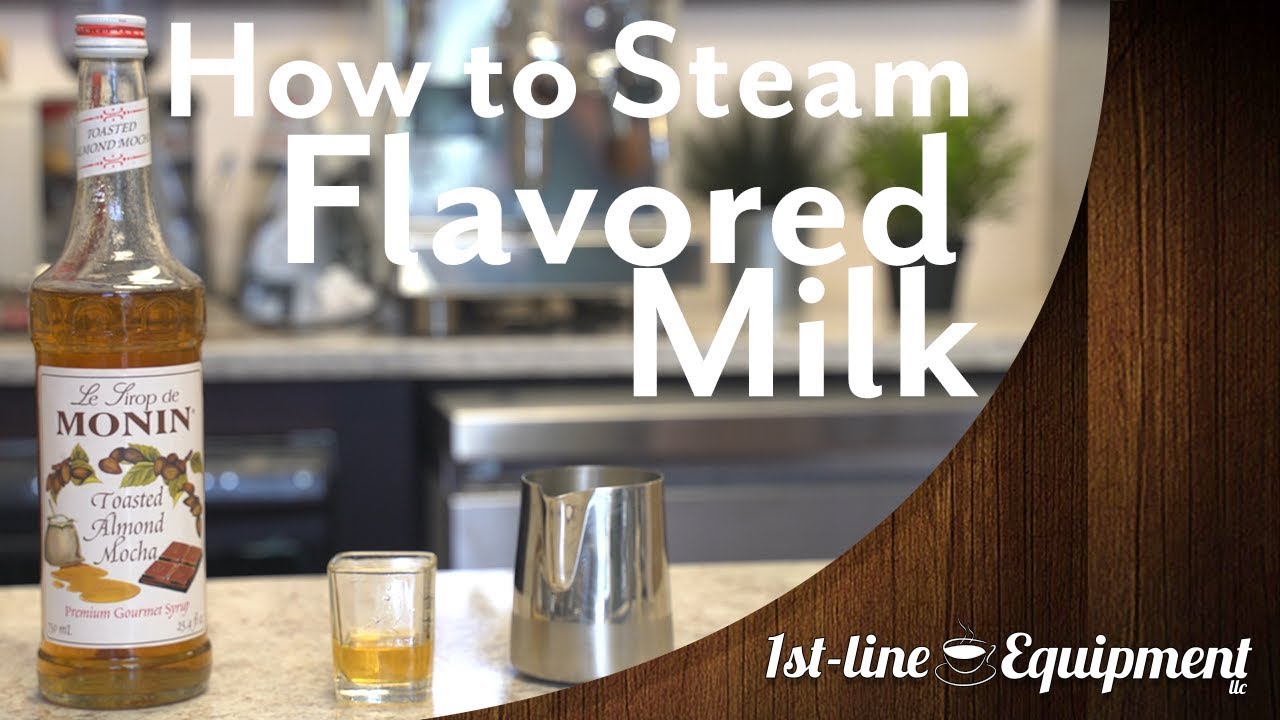 How To: Steam Flavored Milk - YouTube