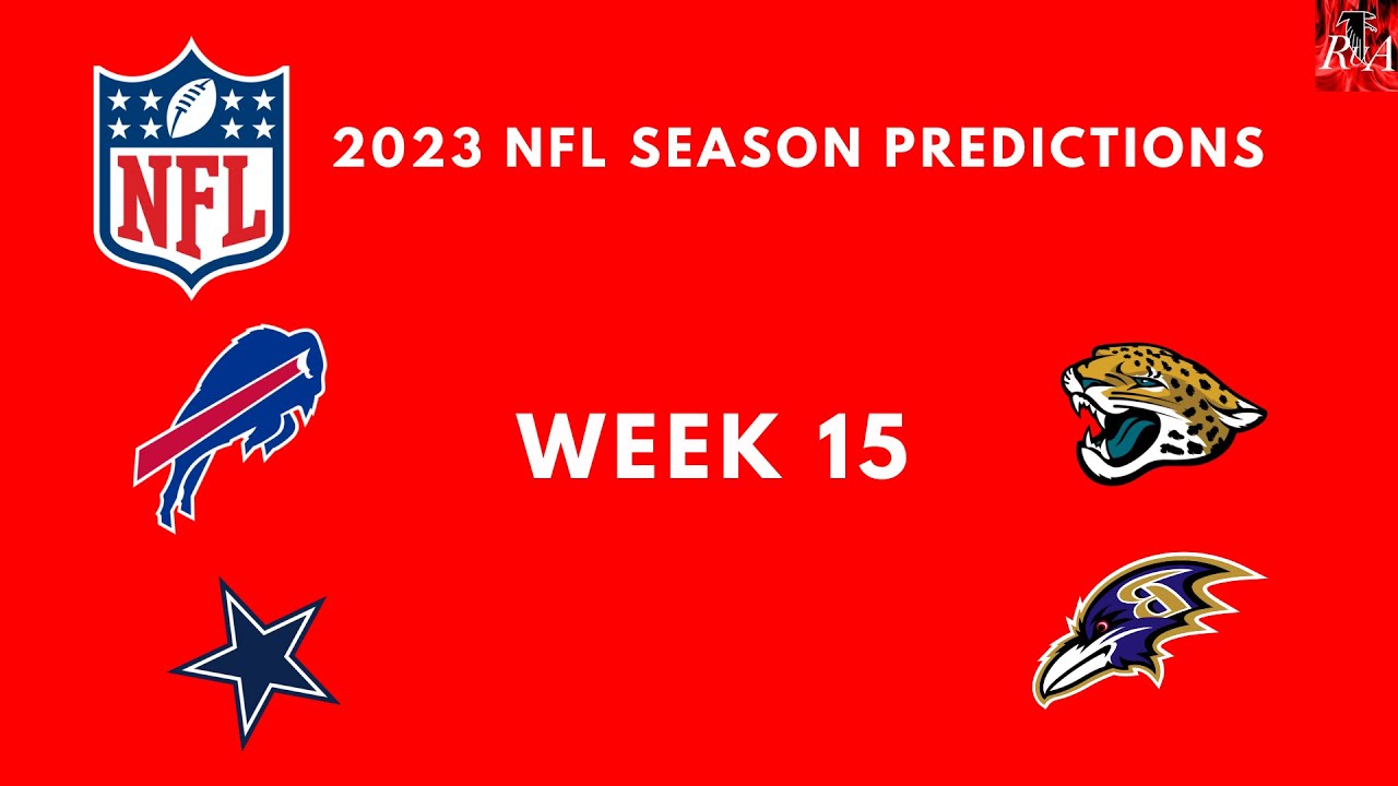 2023 NFL Week 15 Game Picks - YouTube