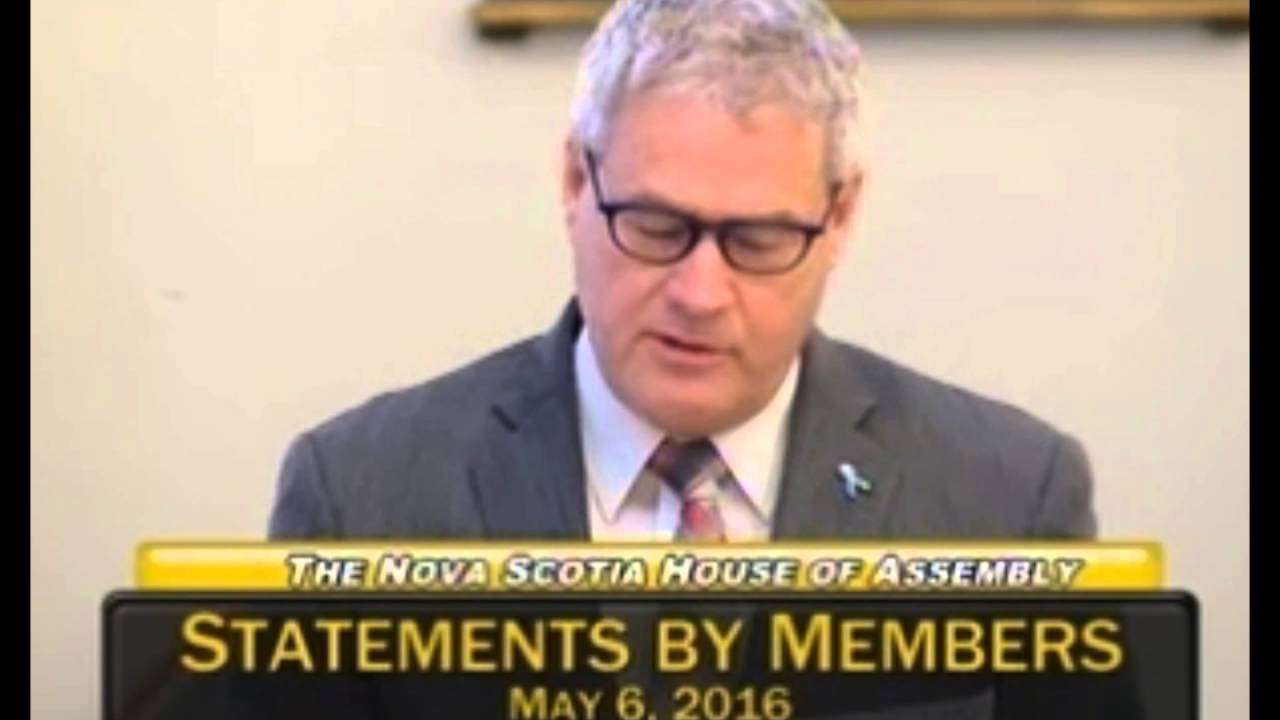 Gordon Wilson member statement on Digby Theatre production - YouTube