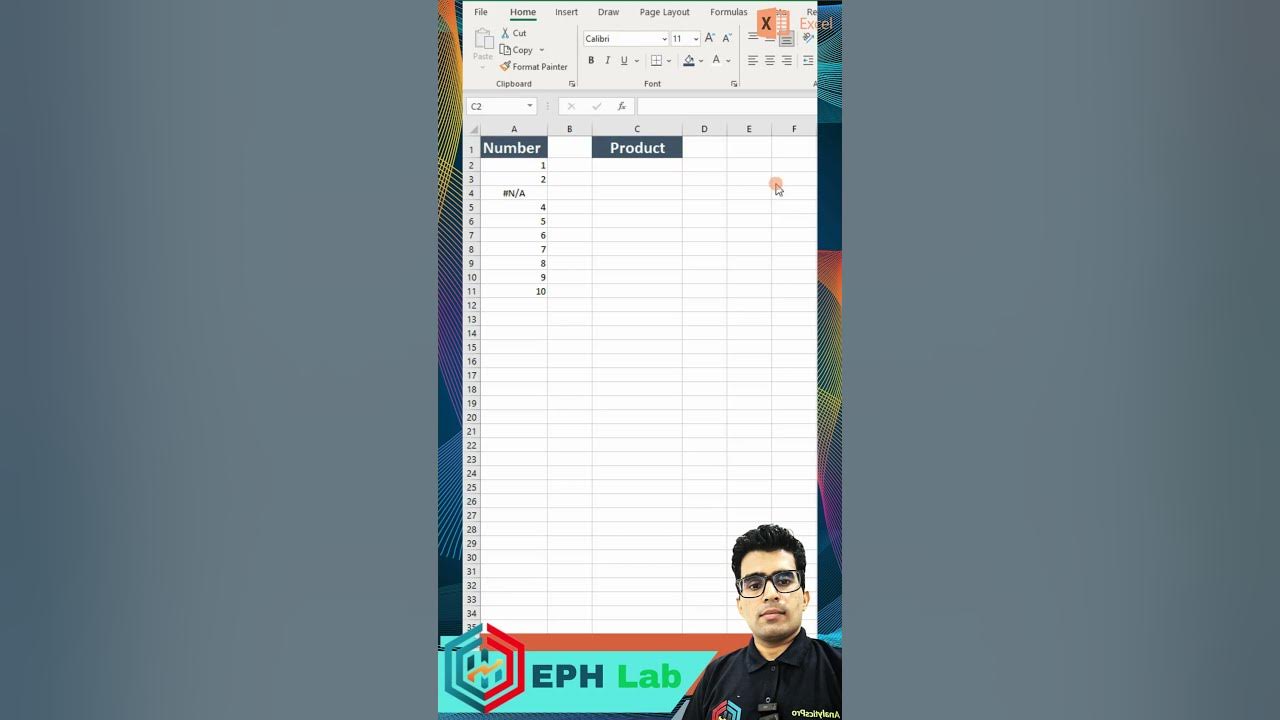 Find Product of Numbers By Ignoring Error & Hidden Rows In the Data #excel #microsoftoffice ...