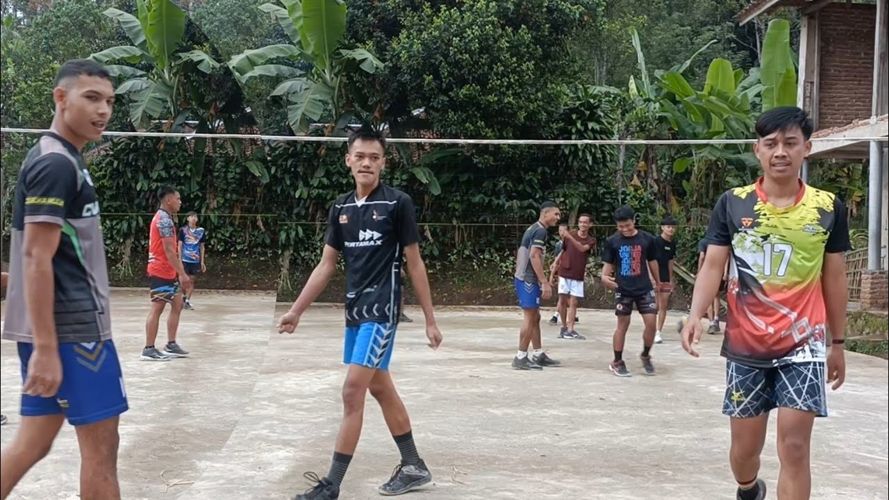 Begini jadinya saat Agung Oron Jadi Setter || Set Ke 1 - YouTube