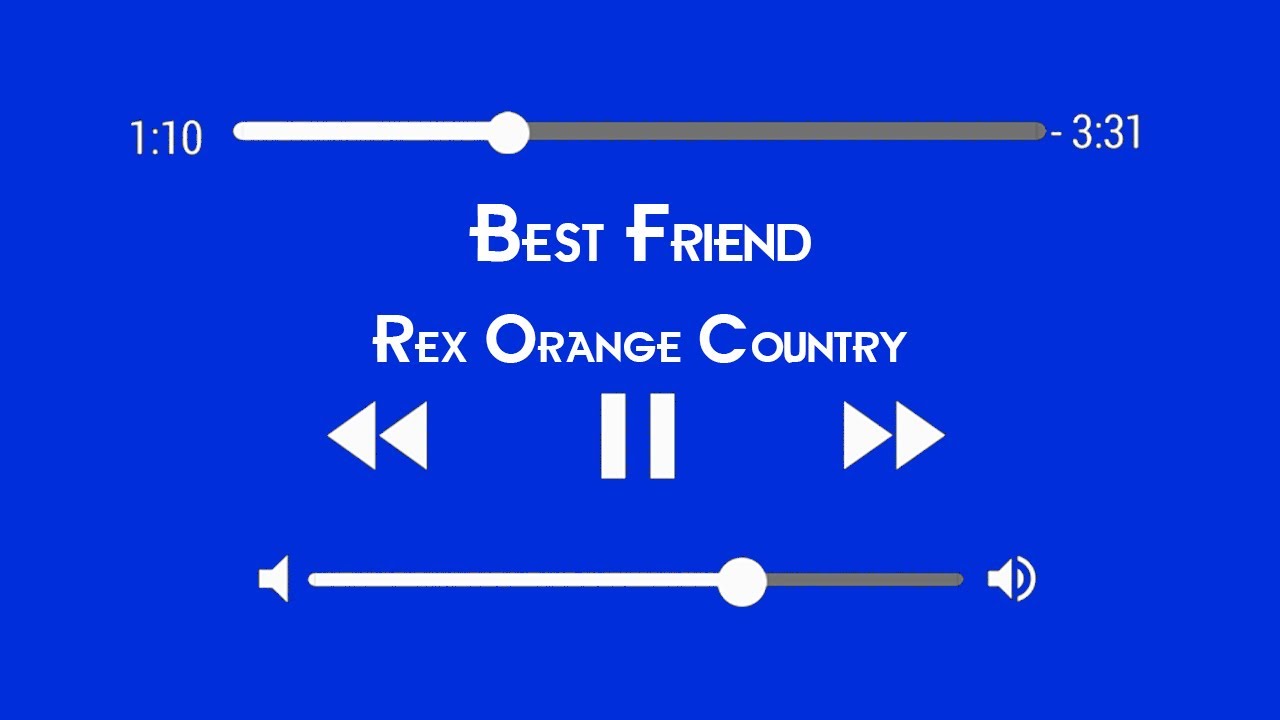 Rex Orange County - Best Friend ( Cover ) - YouTube