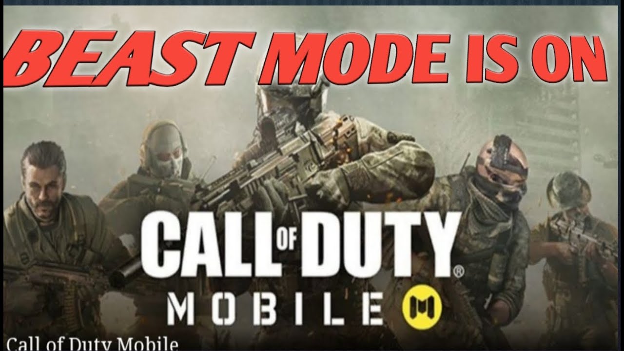 CALL OF DUTY MOBILE||BEAST MODE - YouTube