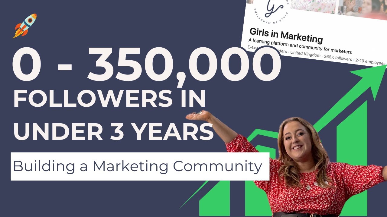 0-350K Followers in UNDER 3 Years: Building a Marketing Community with ...