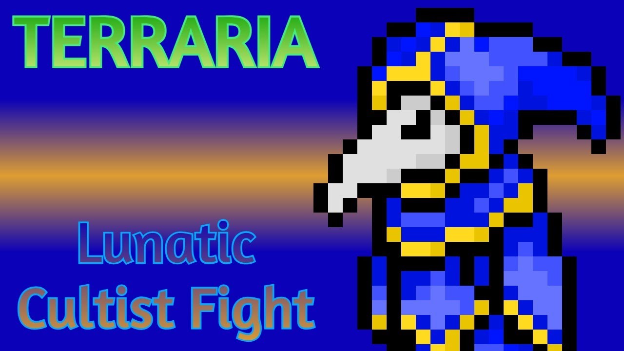 Terraria - Lunatic Cultist Fight - YouTube