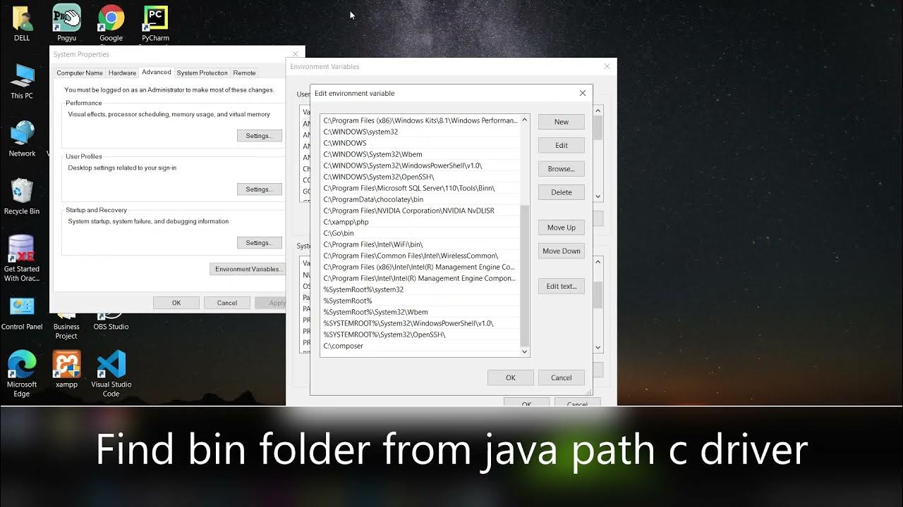 Java and javac are not recognized an internal or external command ...
