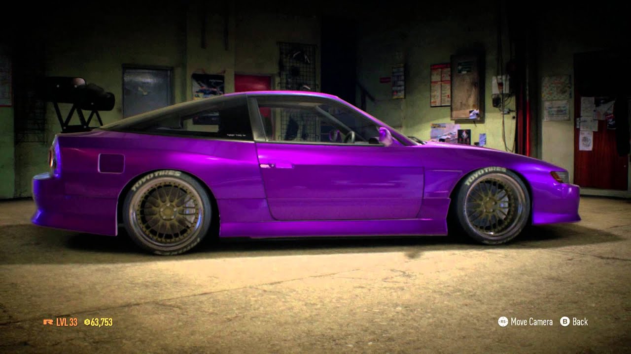 Need For Speed 2015 Nissan SIlvia 180sx s13/ps13 Build Teaser - YouTube
