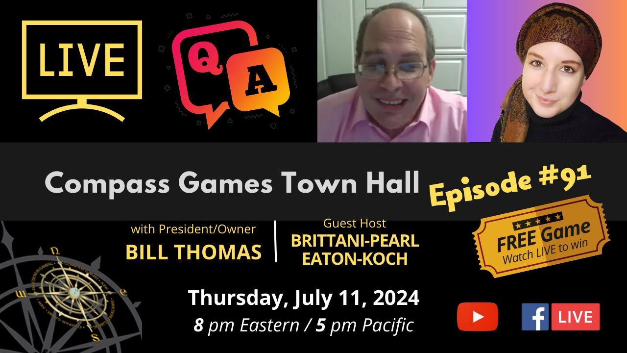 Compass Games Town Hall, Episode 91 - YouTube