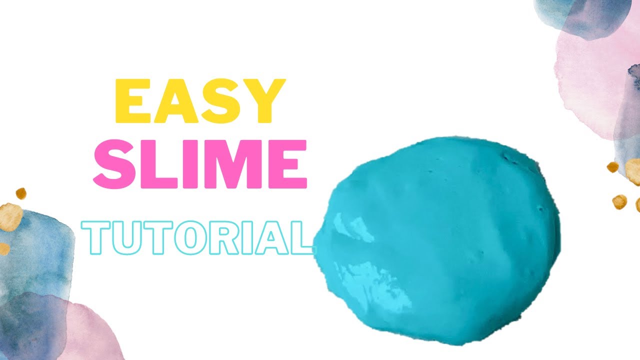 How To Make SLIME For Beginners | Easy Way To Make Slime |Only 3 ...