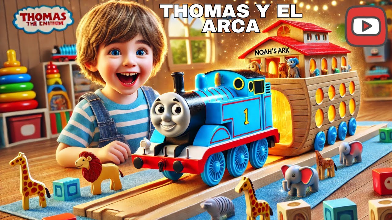 🐘 ¡Thomas y sus amigos y el Arca de Noé ! 🦁🌈, Aventuras con Animales ...