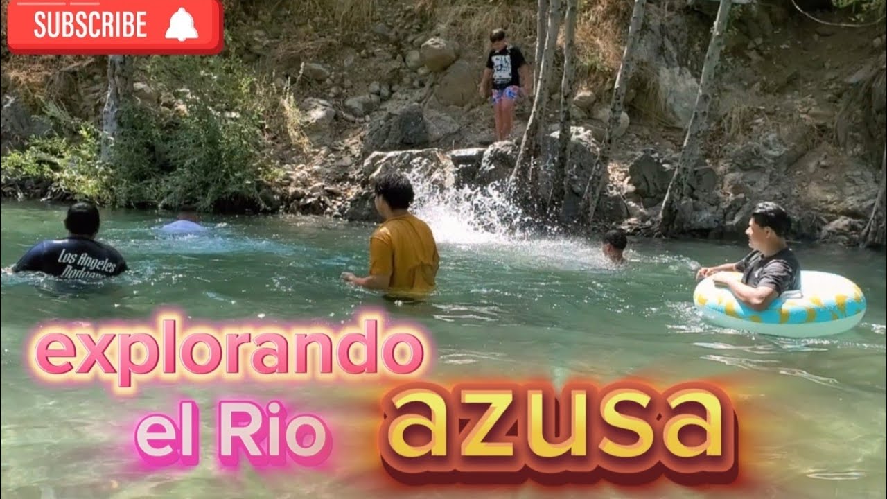 Explorando el Rio Azusa #subscribete - YouTube