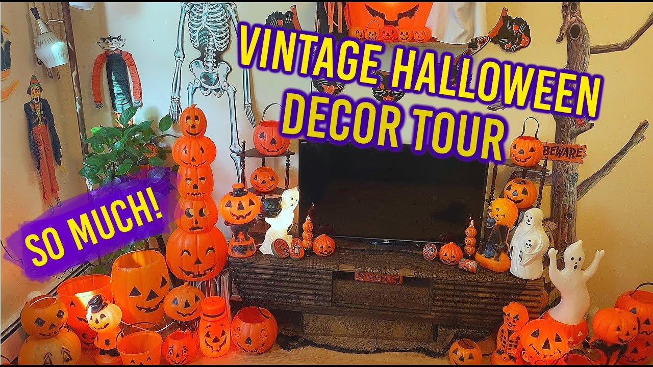 OUR HUGE VINTAGE HALLOWEEN COLLECTION! 2021 Decorate With US And Our ...