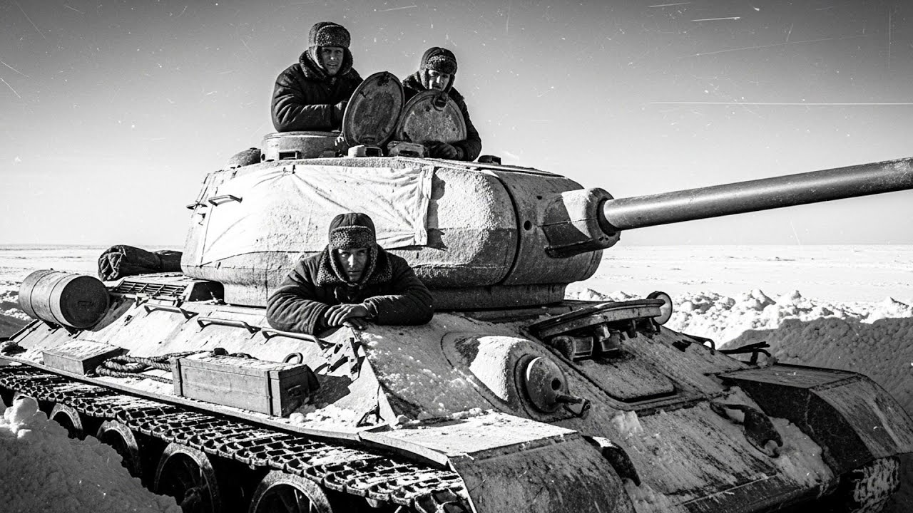 HOW a T-34 Crew Survived the BATTLE FOR MOSCOW | Buried in their tank ...