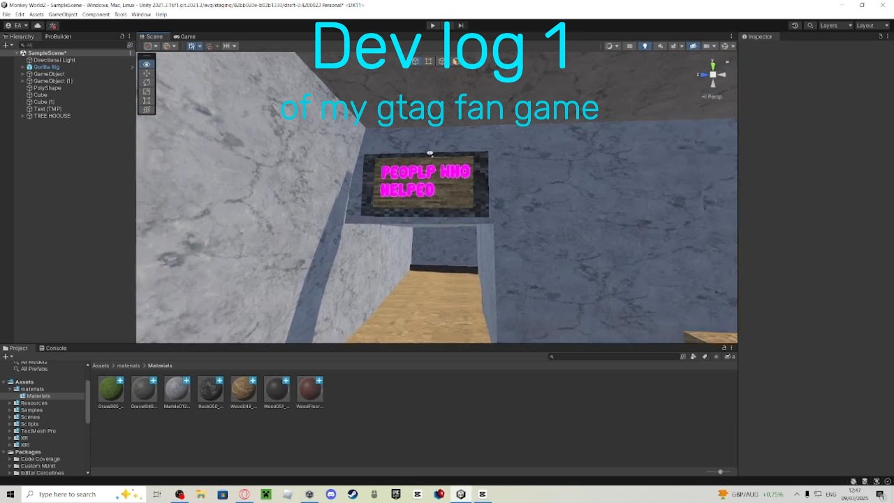 Devlog Of my Gtag fan game - YouTube