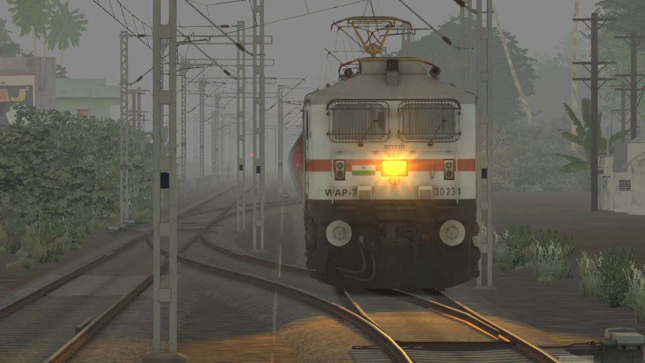 16236 Tuticorin Express From Dindigul Junction (Short Journey) - YouTube