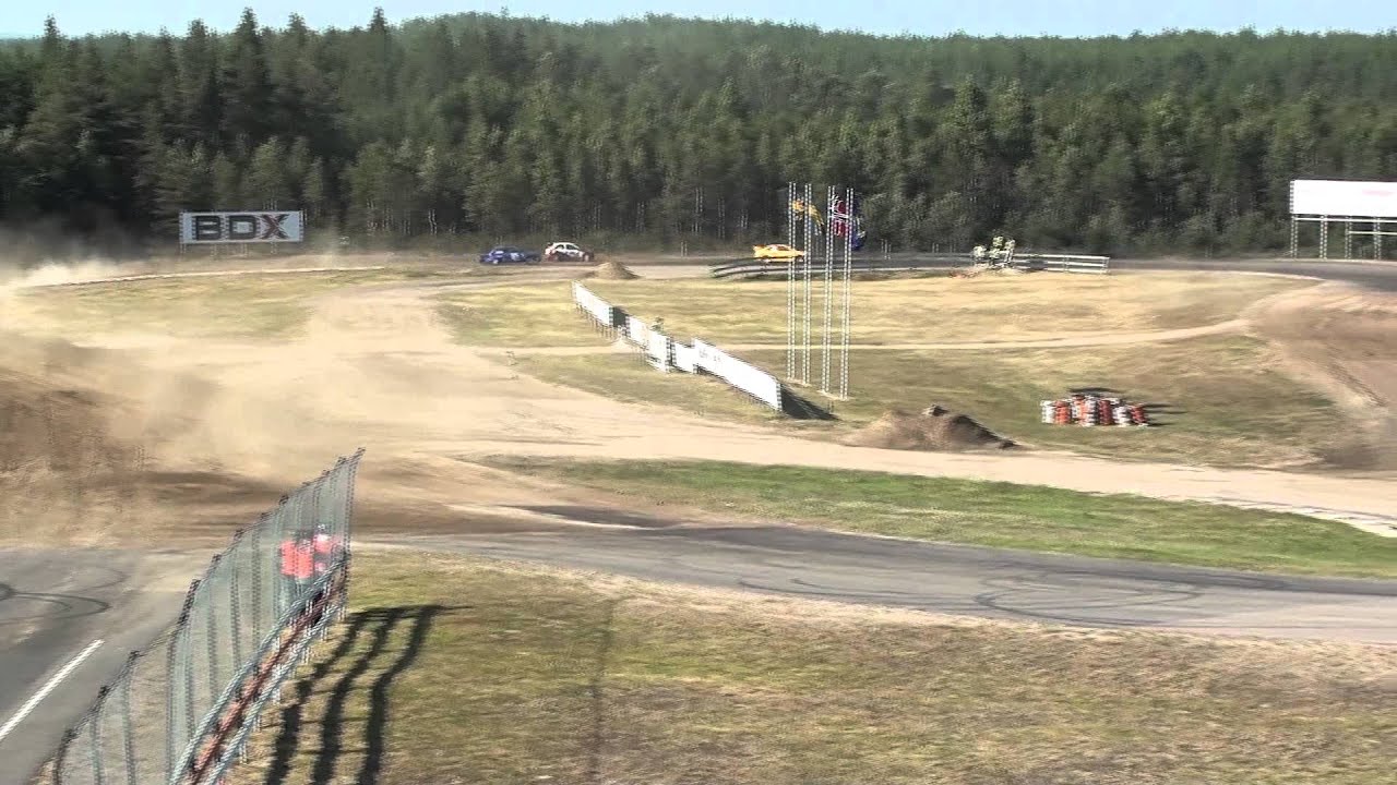 Rallycross Norrlandsveckan kalix A Final Linus westman - YouTube