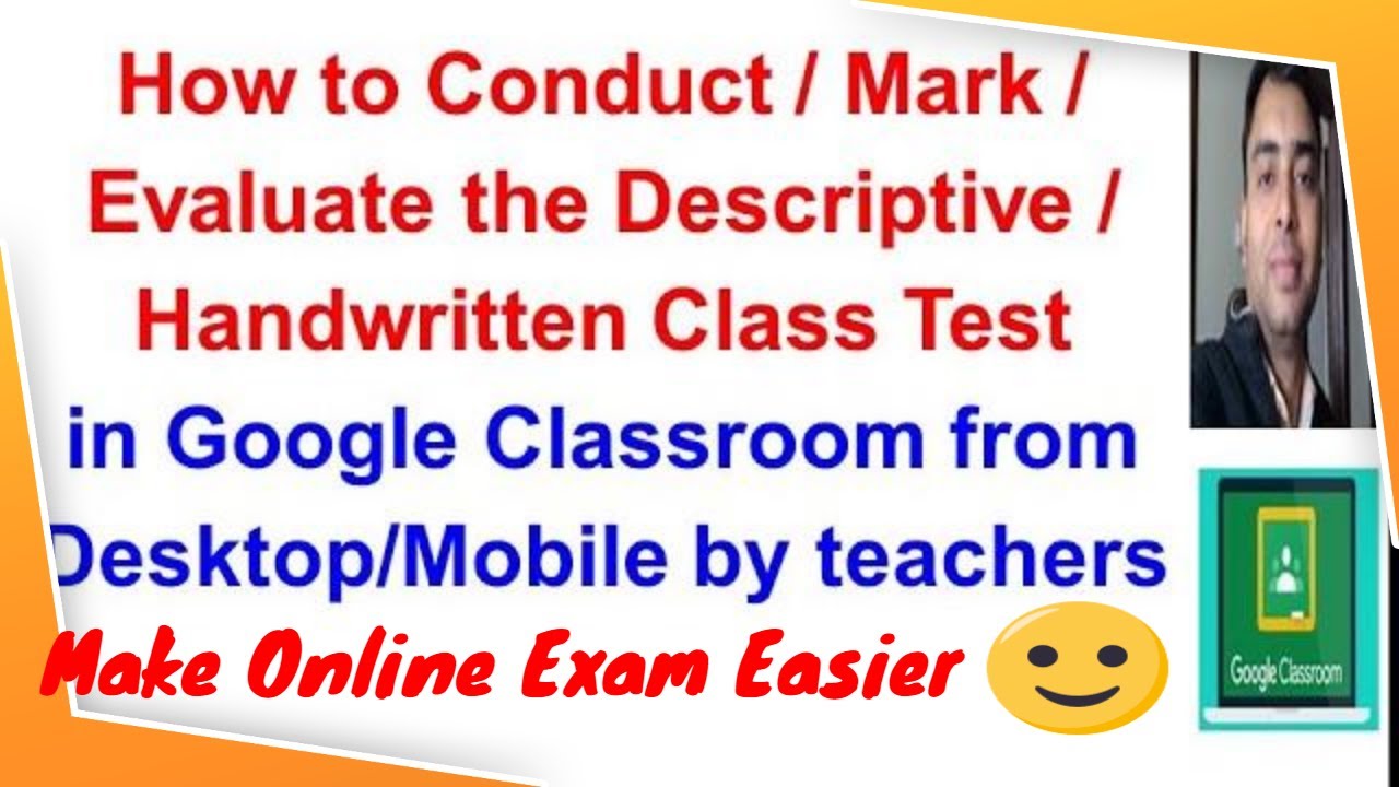 how to take / evaluate test/exam/quiz/assignment in google classroom ...