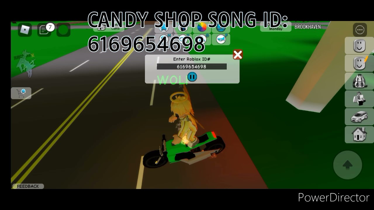 Candy shop song id Roblox /like and subscribe - YouTube