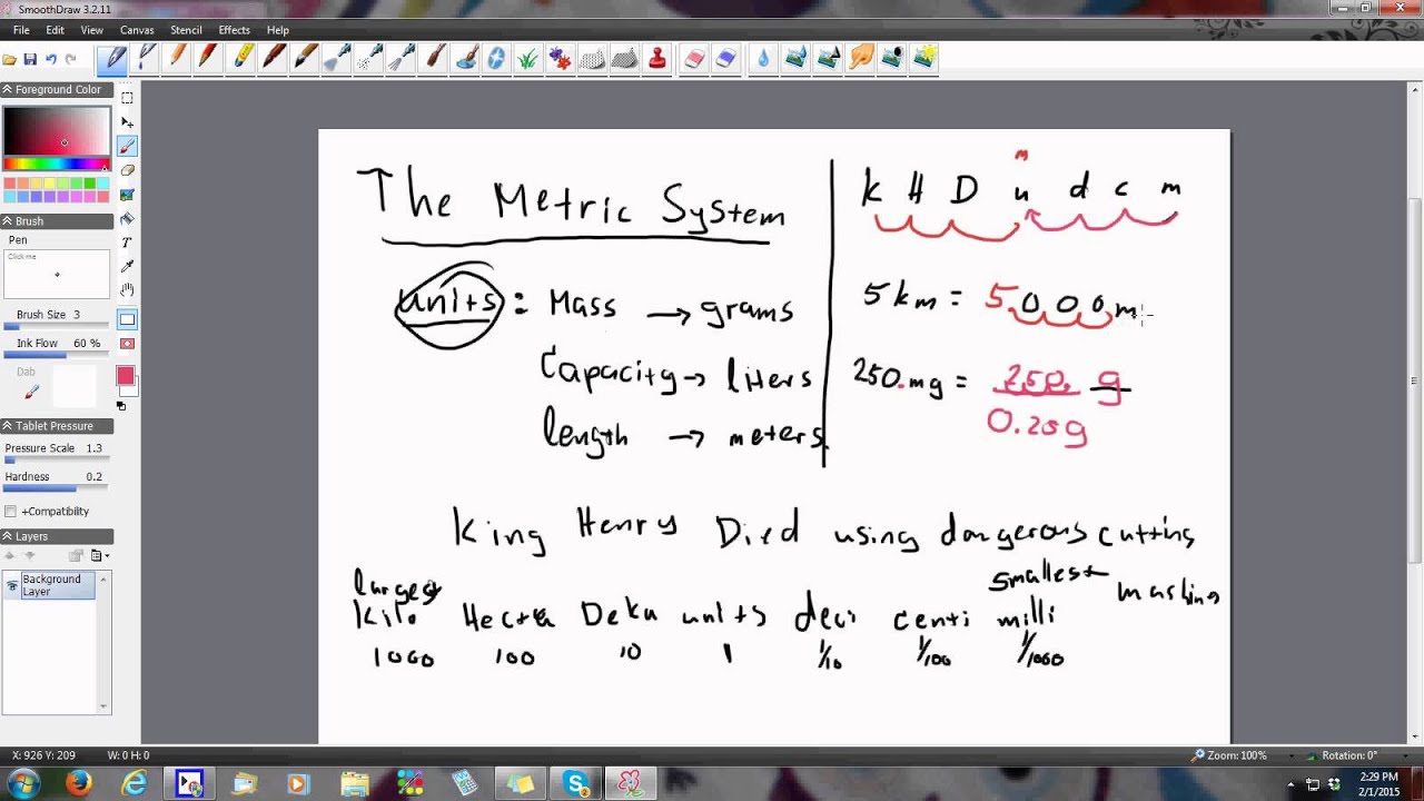 PA METRIC SYSTEM CONVERSION - YouTube