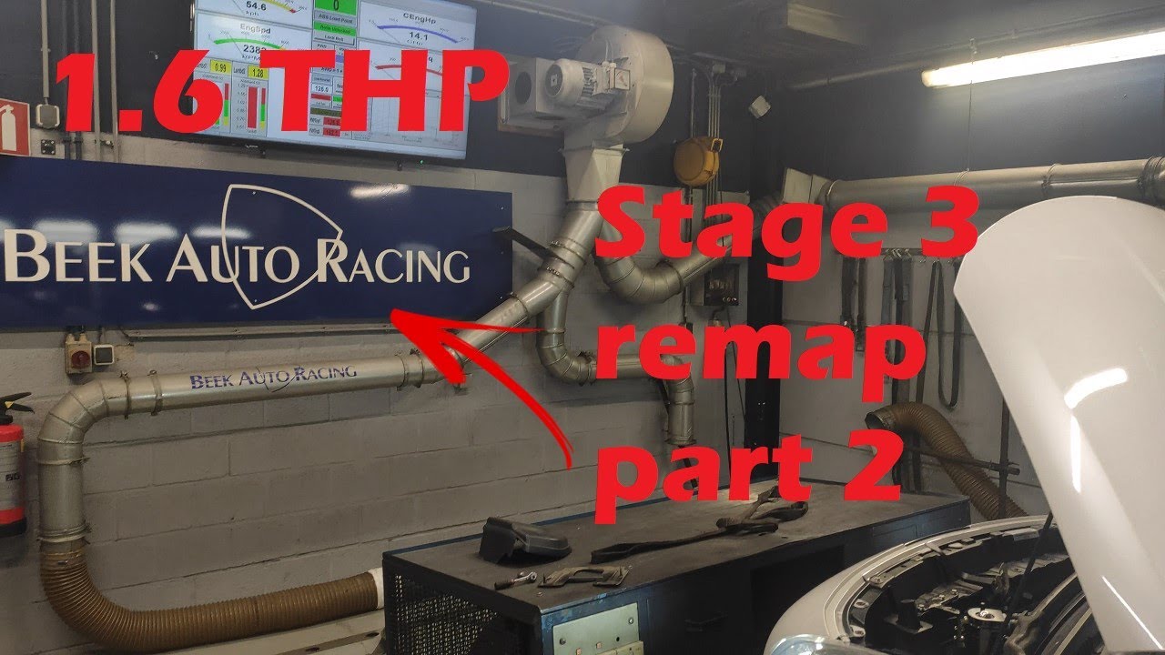 1.6 THP Turbo upgrade stage 3 remap 📈 @BeekAutoRacing - part 2 - YouTube