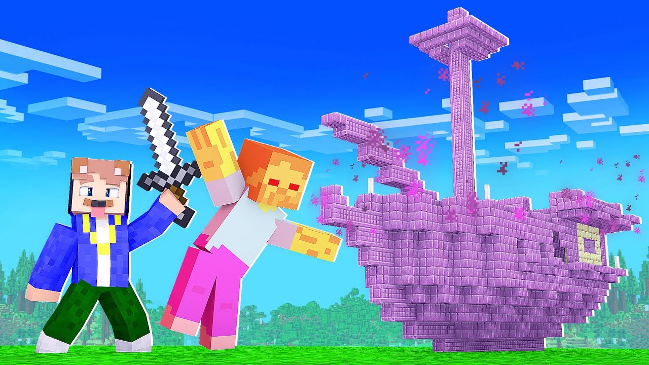 MINECRAFT ABER GEGNER SPAWNEN STRUKTUREN! - YouTube