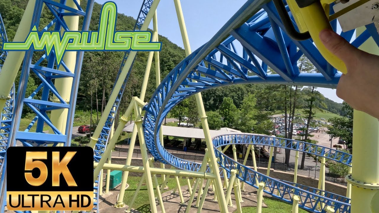 Impulse 5k Horizon Locked POV | Zierer Tower Coaster | Knoebles ...