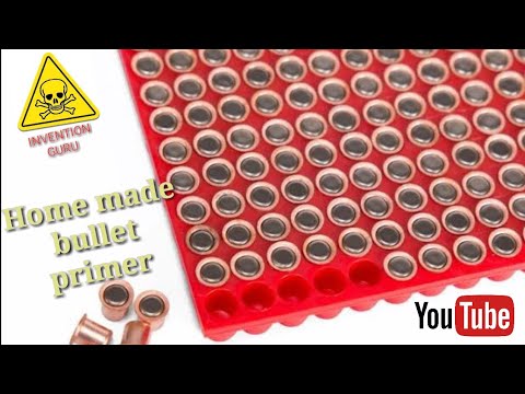 Home made bullet primer - YouTube
