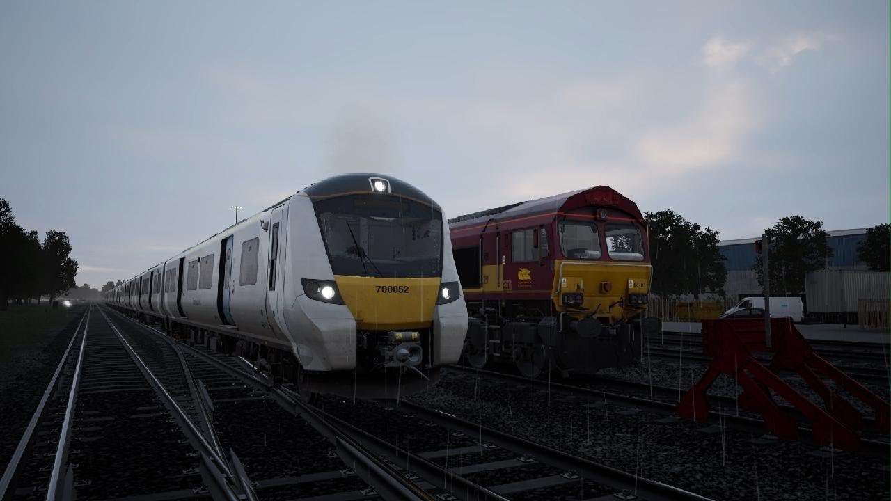 Train Sim World 4 Class 700 "Desiro" Scenario/Mission 6 AWS TWPS DRA II ...