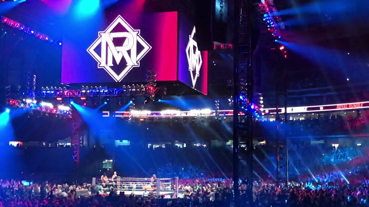 1/26/2020 WWE Royal Rumble (Houston, TX) - Men's RR #23 Matt Riddle ...