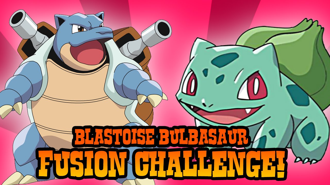 How to Draw Blastoise + Bulbasaur Fusion | ART CHALLENGE - YouTube